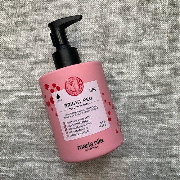 Maria Nila | Hair | Maria Nila Bright Red Colour Refresh Hair Masque ...